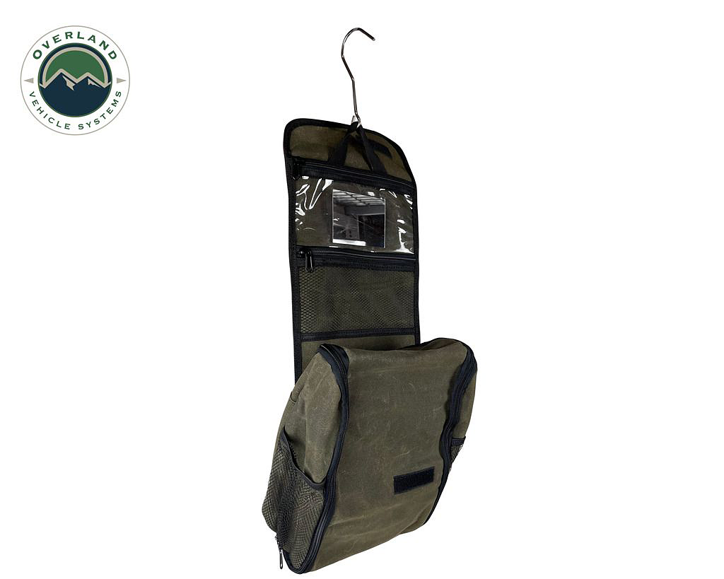 Overland Vehicle Systems Canyon Waxed Canvas Overnight Travel Bag with ...